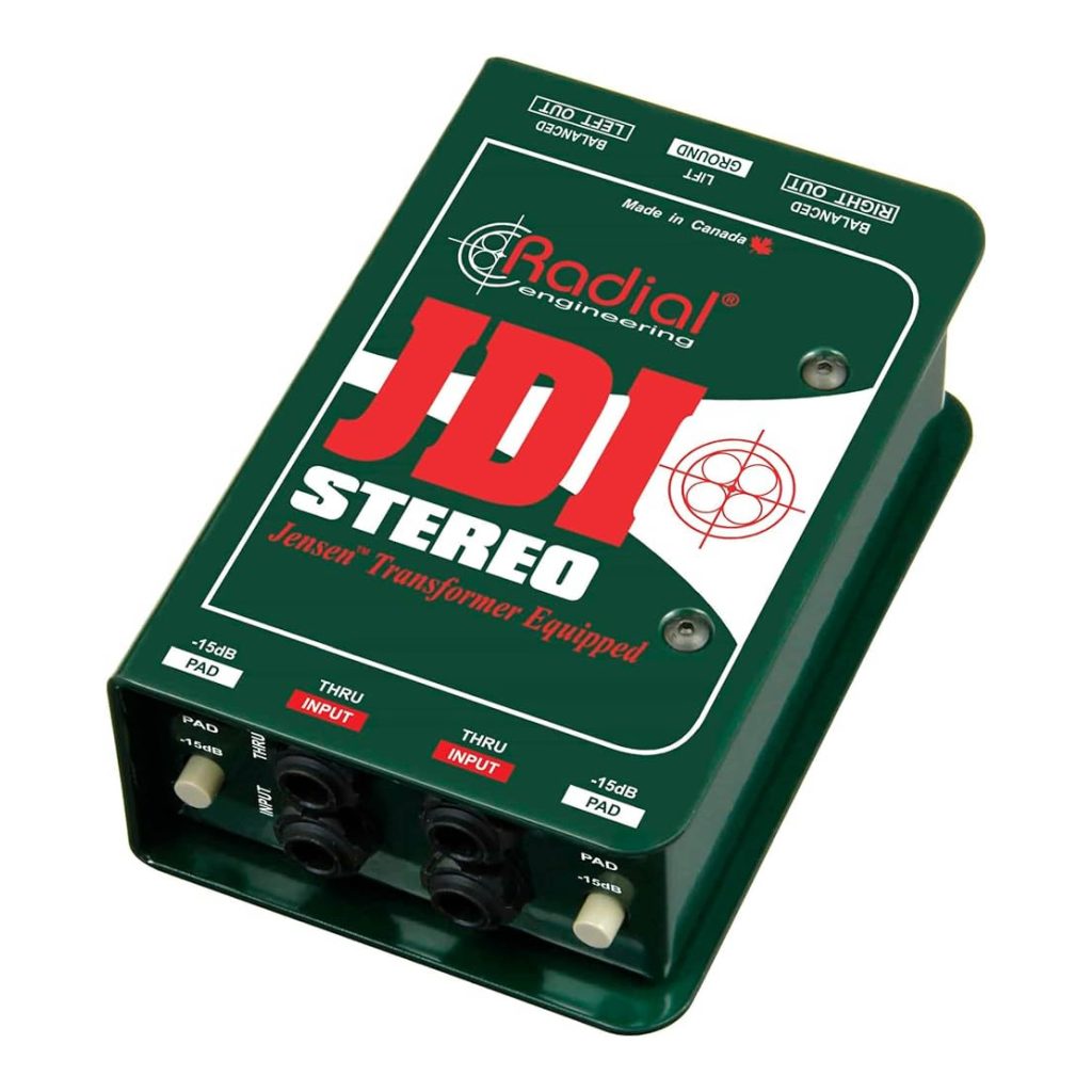 Caja directa estéreo Radial JDI STEREO ♫ Duosonic.co ♫